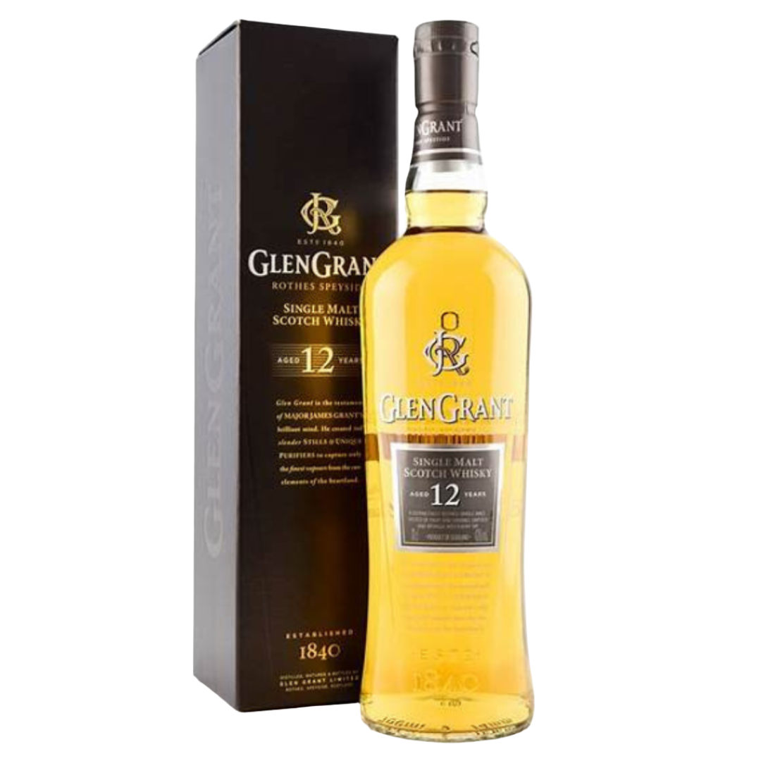 Glen Grant 12 Speyside Single Malt Scotch Whisky | Buy Online – The ...