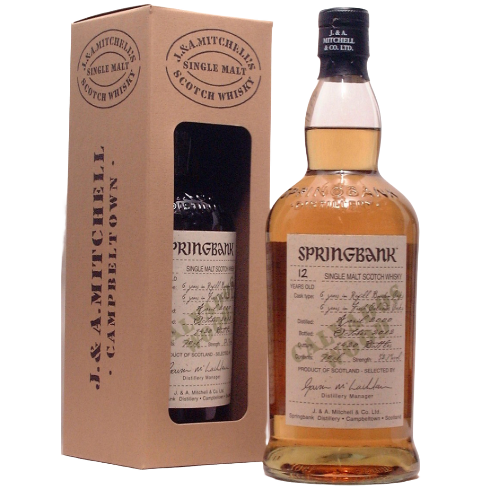 Springbank 12 Calvados Cask Finish 2012 – The Whisky Library Shop