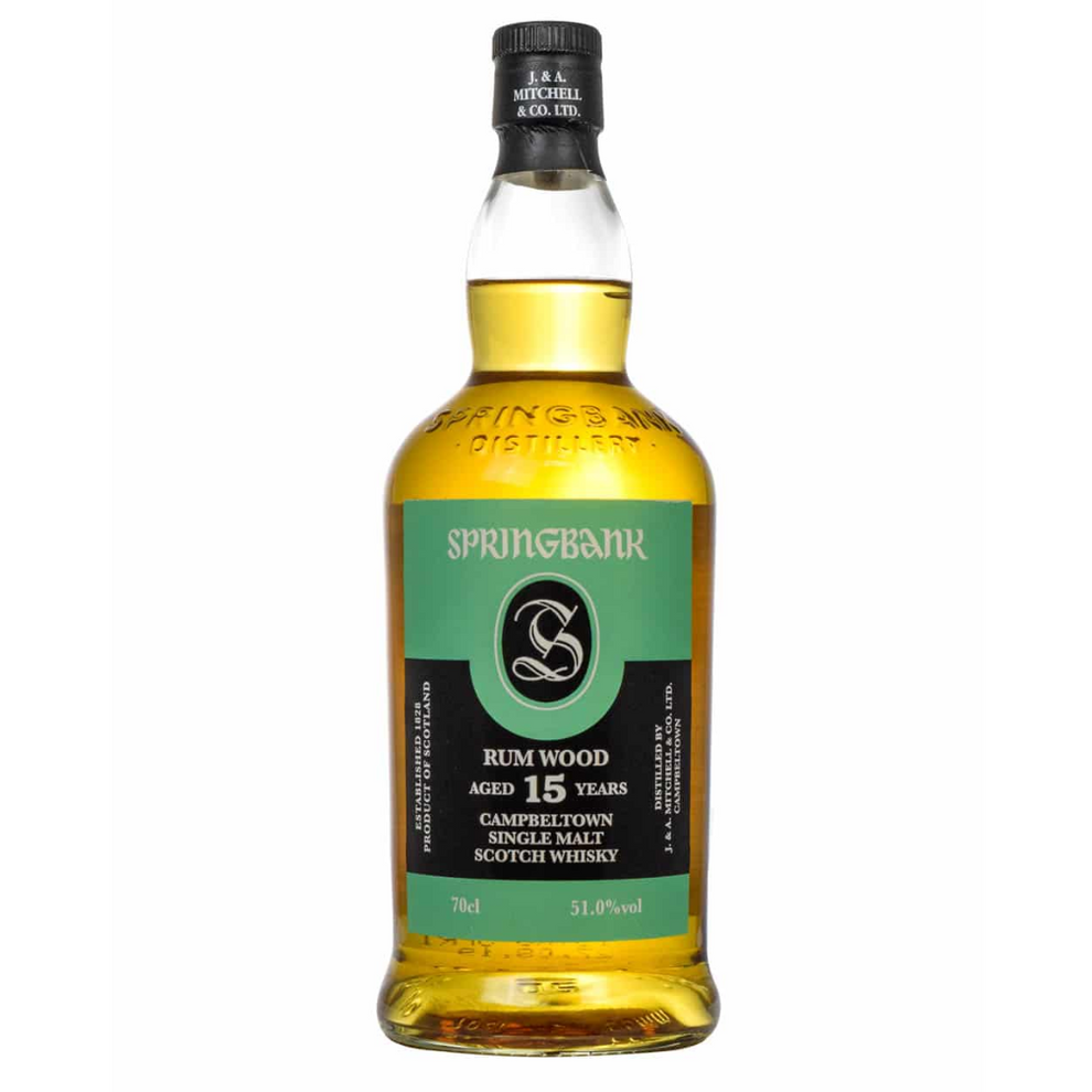 Springbank 15 Rum Wood – The Whisky Library Shop